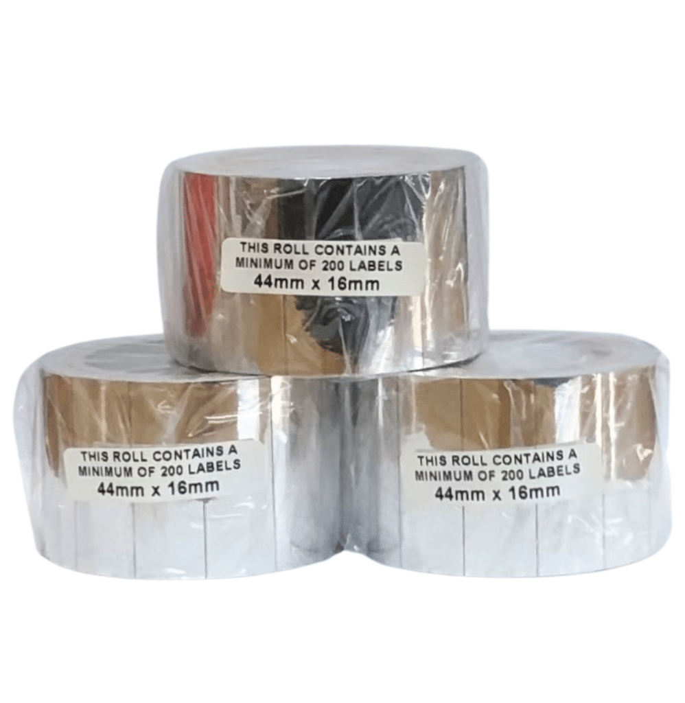 Bright Silver Trophy Labels 44mm x 16mm – kwiktapes