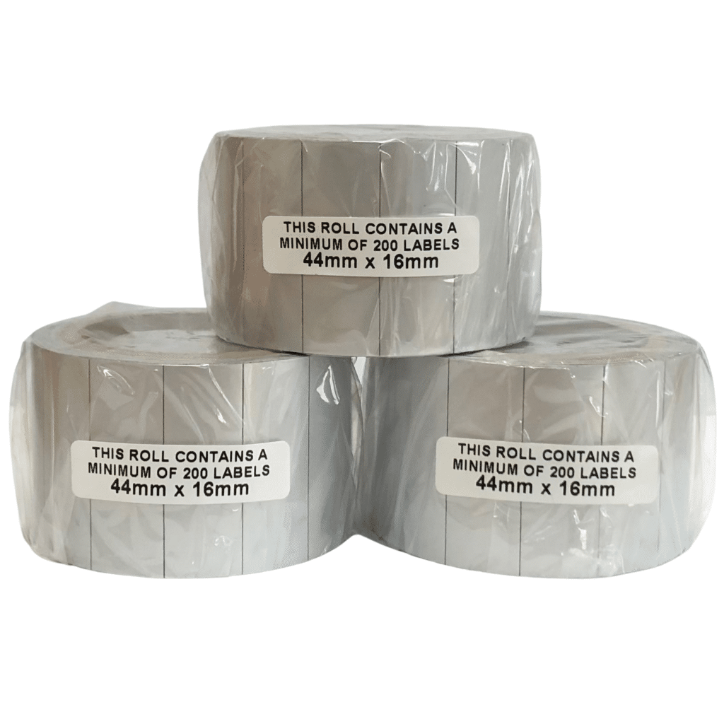 Matt Silver Trophy Labels 44mm x 16mm – kwiktapes